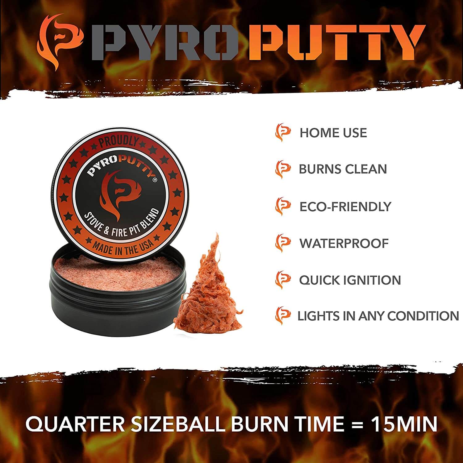 Stove & Pit - Fire Starter - Pyro Putty